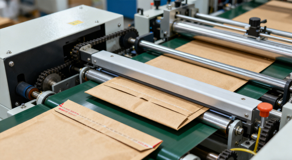 Single Layer Kraft Paper Mailer Machine | China Customized For Sale ...